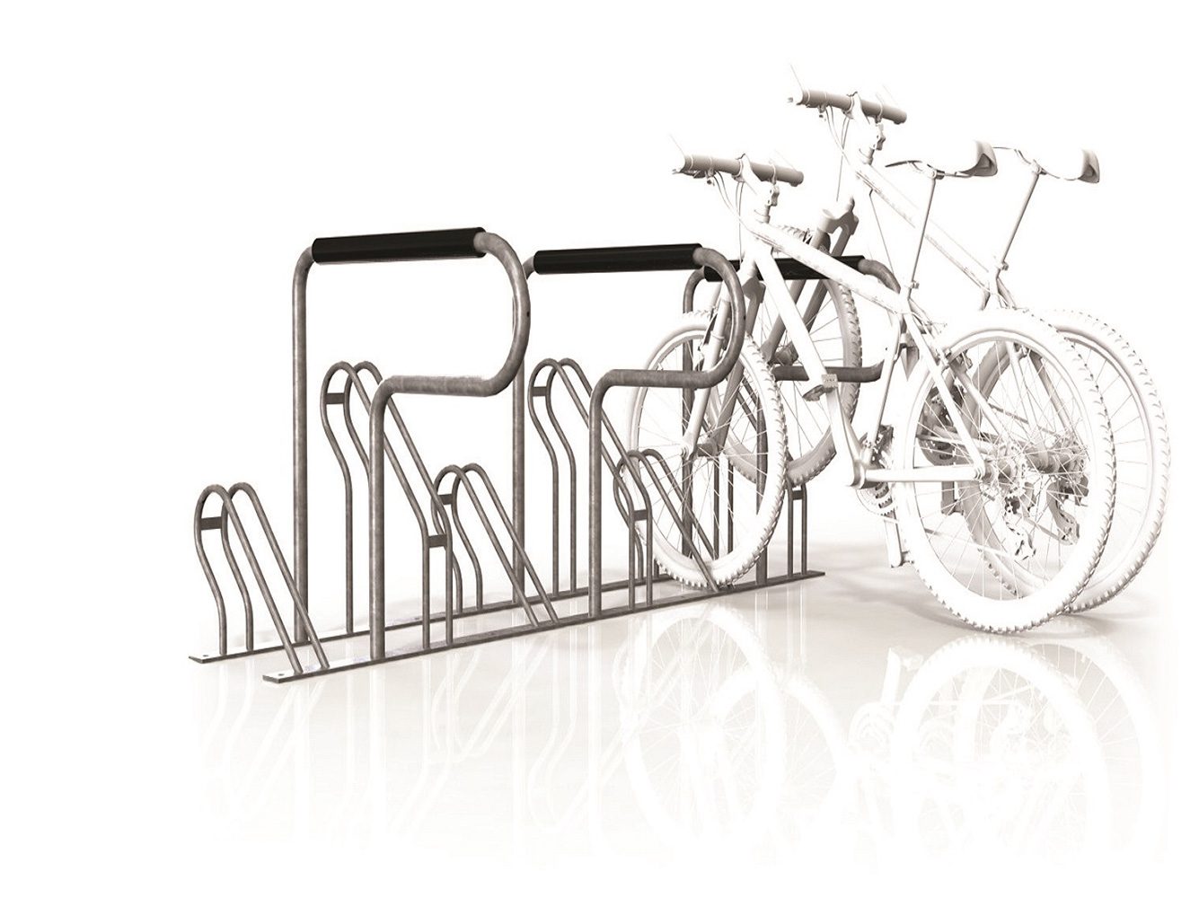 CBR6SCNG - SecuraBike 'compact' galvanised 6 bike rack - ARA Shelters ...
