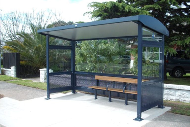 Modular bus shelters - ARA Shelters & Structures