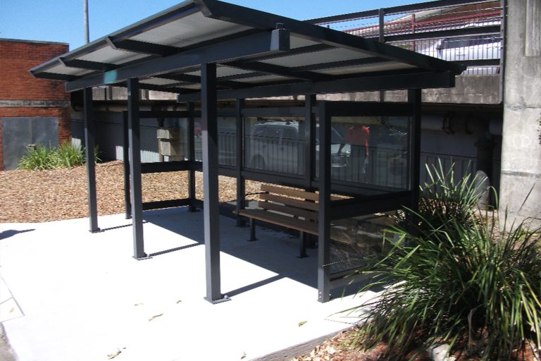 Modular bus shelters - ARA Shelters & Structures