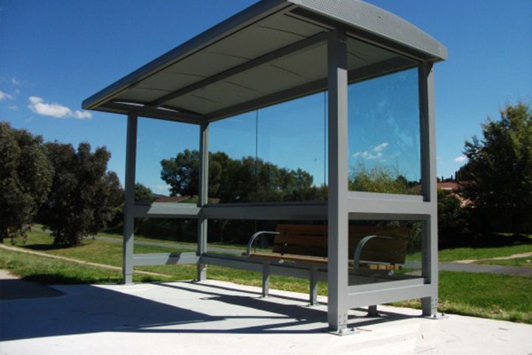 Modular bus shelters - ARA Shelters & Structures