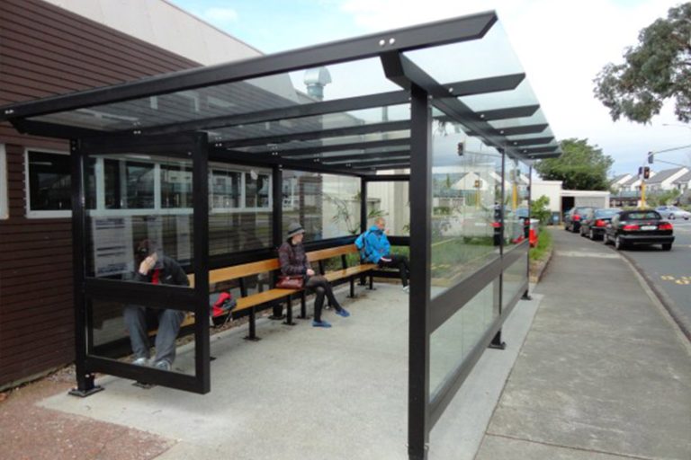 Modular bus shelters - ARA Shelters & Structures