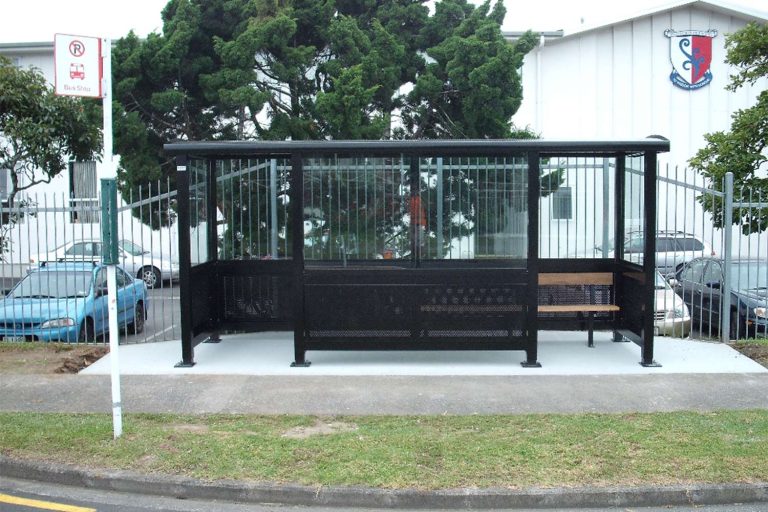 Modular bus shelters - ARA Shelters & Structures