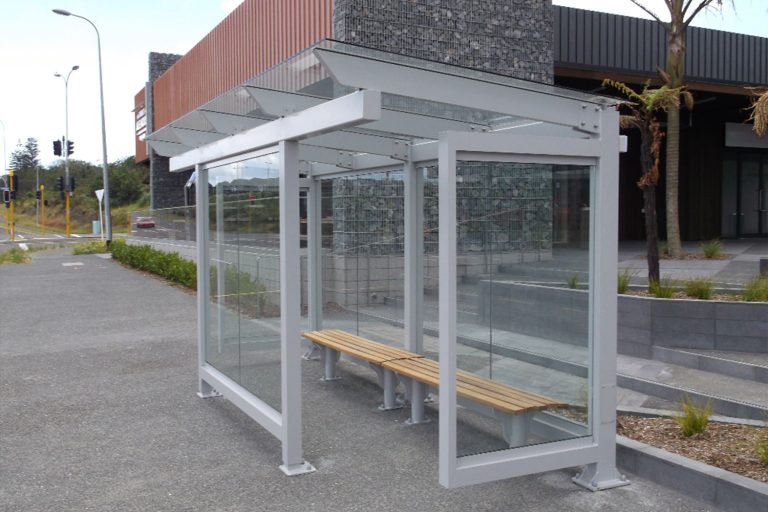 Modular bus shelters - ARA Shelters & Structures