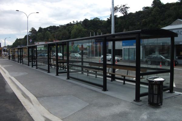 Modular bus shelters - ARA Shelters & Structures
