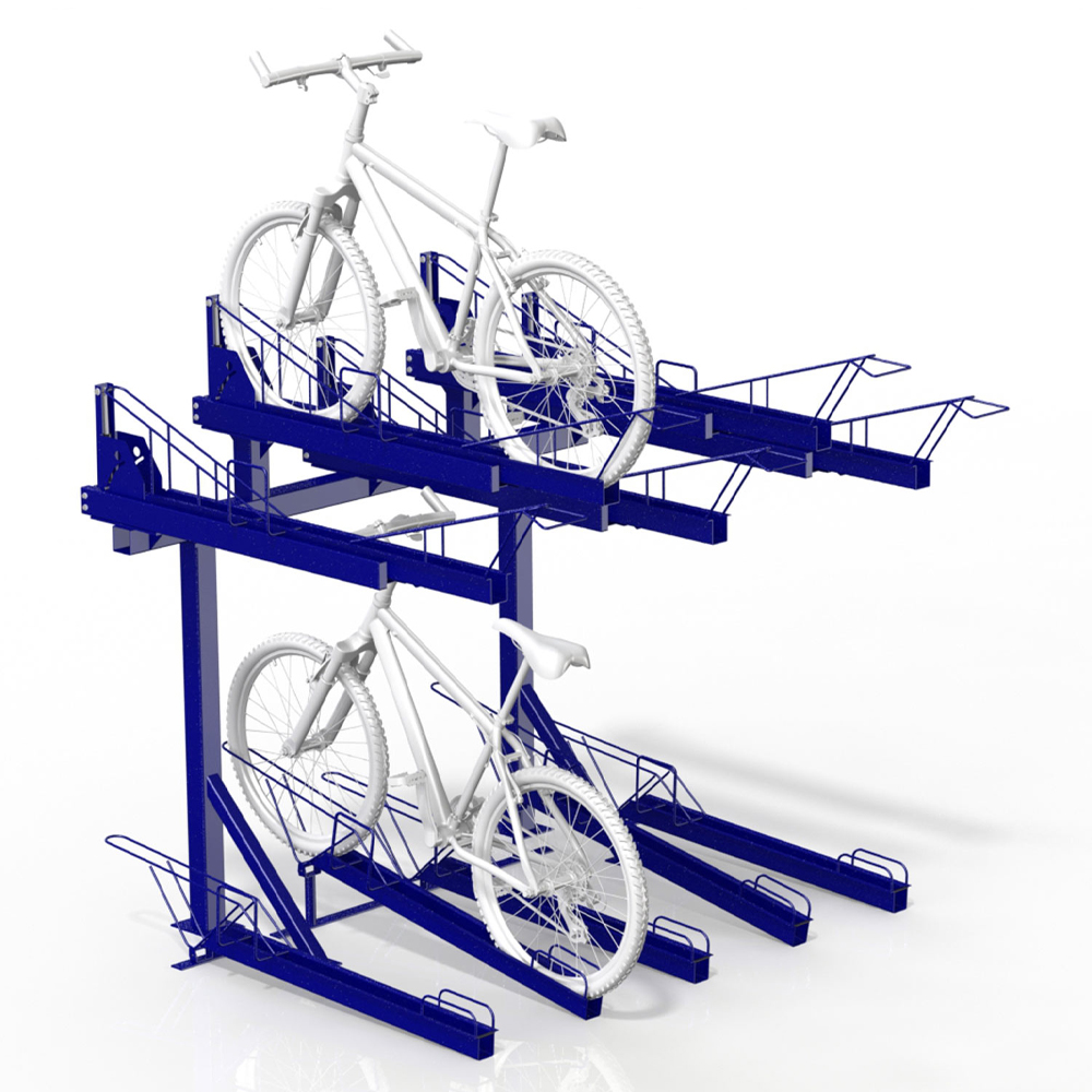 CBR10GS – SecuraBike dual height 10 bike parking - ARA Shelters ...